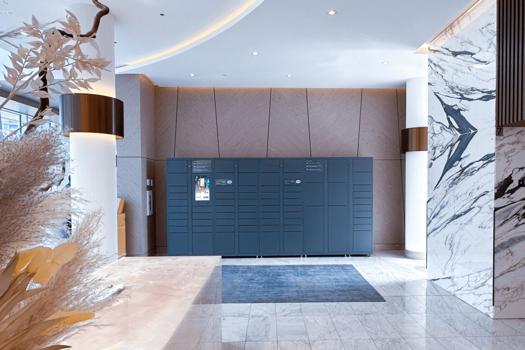 Who We Serve: Residential Buildings - BlueBox Smart Locker
